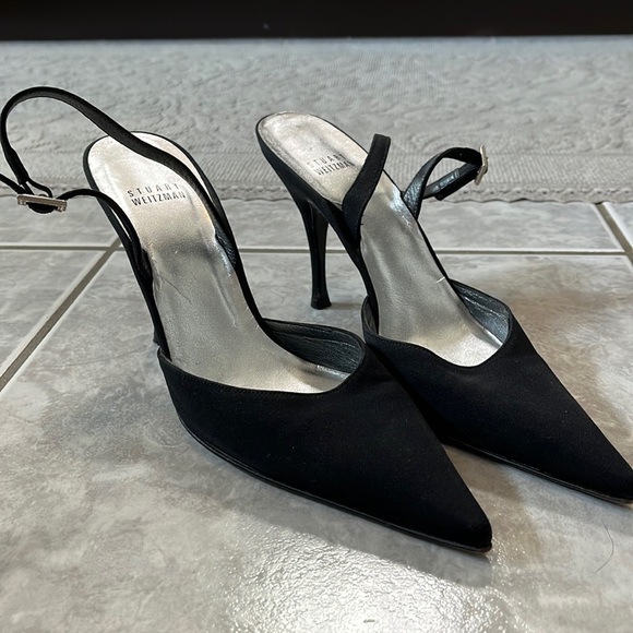 Stuart Weitzman | Shoes | Stuart Whitman Pointed Toe Pumpsheels Sling ...